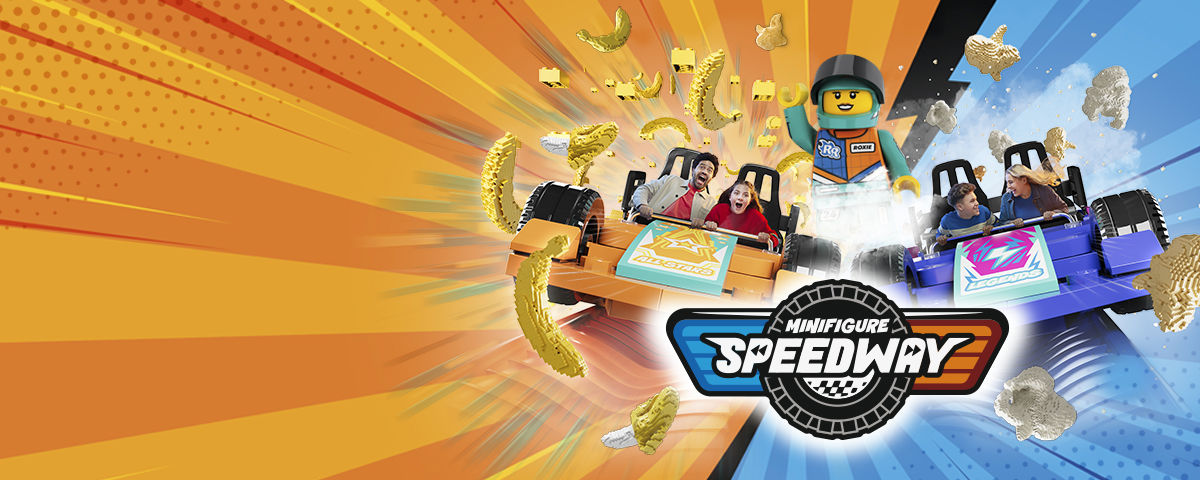 The Minifigure Speedway Ride | LEGOLAND® Windsor Resort