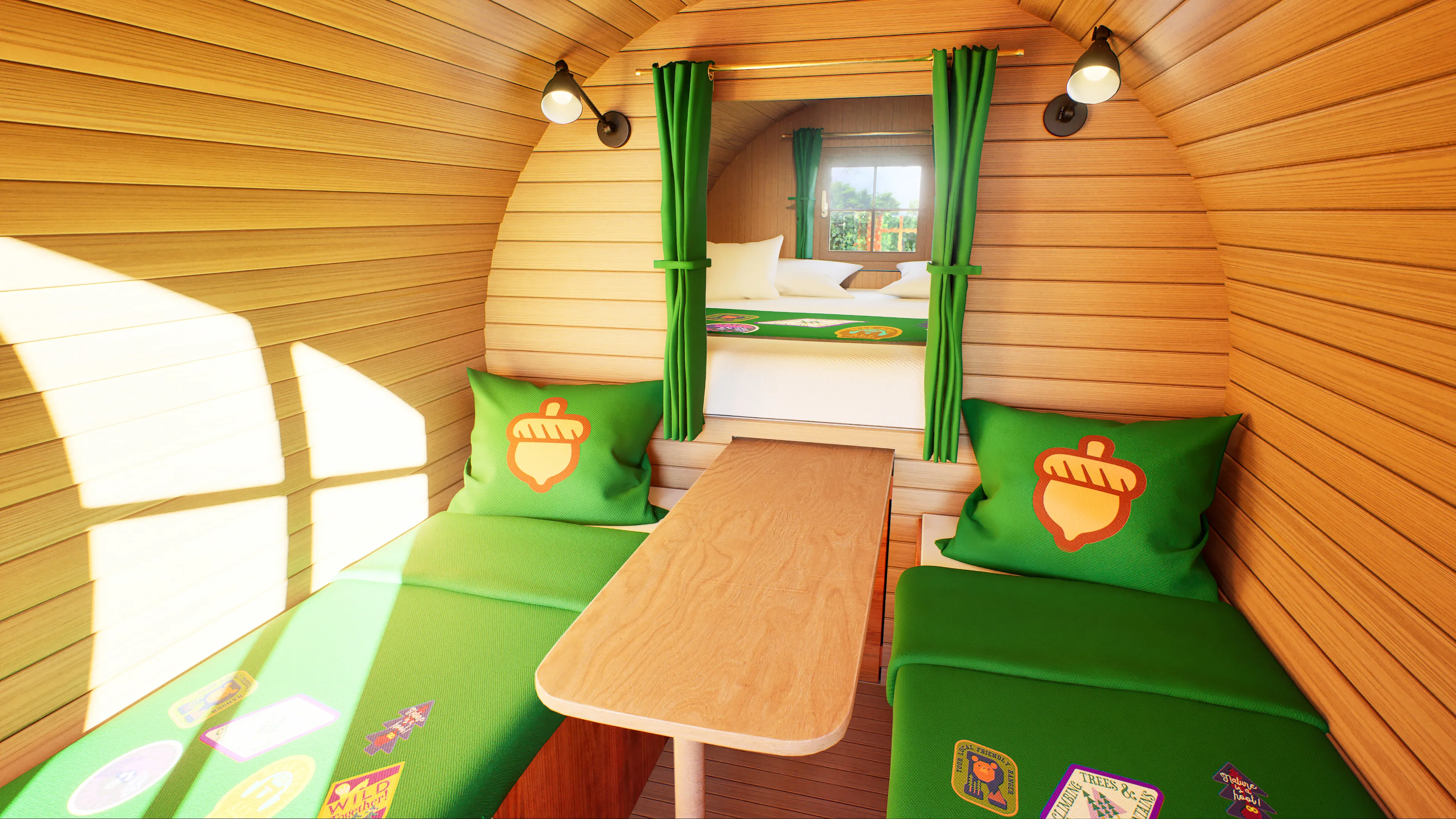 Woodland Barrels | LEGOLAND Windsor Resort